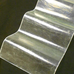 FiberLite 26" x 12' Clear Corrugated Fiberglass Roof Panel at Menards®