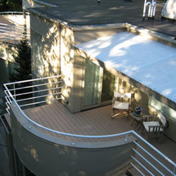 Greca Square Wave 50" x 12' Opal Corrugated Polycarbonate Roof Panel at ...