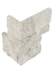 Ellis + Fisher Oyster Marble Stacked Ledger Stone Veneer Siding Outside ...