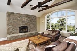 Ellis + Fisher Canyon Sunrise Quartz Rock Face Stone Veneer Siding ...