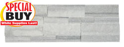 Northern Trail Marble Split Face Stone Veneer Siding Ledger Panel (4.41 sq. ft.) at Menards®