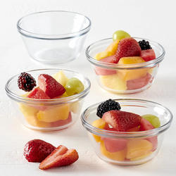 Anchor Hocking Glass Custard Cups with Lids - Set of 4 at Menards®