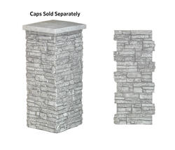 Antico Elements 15 x 36 Glacier Faux Stone Column at Menards®