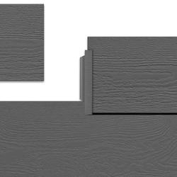 12" Prefinished Dover Gray Woodgrain H-Molding Joint - 25 pack at Menards®