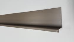 1" Smoky Sable Prefinished Aluminum Drip Cap at Menards®