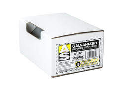 8" x 8" Galvanized Preformed Step Flashing - 100 pieces at Menards®