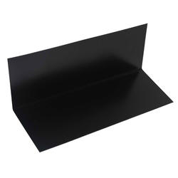 8" x 8" Black Painted Steel Preformed Step Flashing - 100 pieces at ...