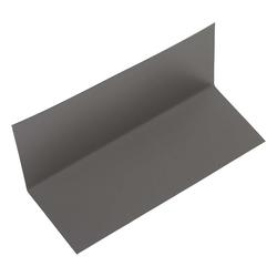 5" x 7" Terra Bronze Painted Aluminum Preformed Step Flashing - 100 ...