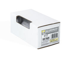 5" x 7" Aluminum Preformed Step Flashing - 100 pieces at Menards®