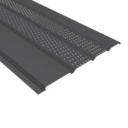 Sell Even 16" X 12' Black Aluminum Vented Soffit at Menards®