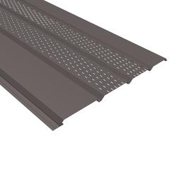 Sell Even 16" X 12' Royal Brown Aluminum Vented Soffit at Menards®