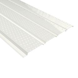 Sell Even 16" X 12' White Aluminum Full Vented Soffit at Menards®