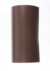 24" x 50' Professional Grade Textured Royal Brown PVC-Coated Aluminum ...