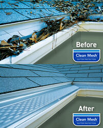 Appleton Supply Co. 5" x 3' Mill Finish Clean Mesh Gutter Cover at Menards®