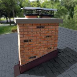 10' Brown Chimney Reglet Flashing at Menards®