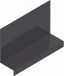 5/16"-3/8" Black Fox Prefinished Aluminum Z-Flashing at Menards®