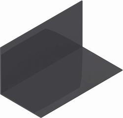 1" Iron Ore Prefinished Aluminum Angle Flashing at Menards®