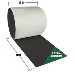 10" x 10' White/Black Reversible Aluminum Trim Coil at Menards®