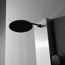 BWE®6-Jet Black Nickel Shower Panel with Heavy Rain Shower and Handheld ...