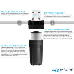 Aquasure Fortitude V2 Multi-purpose Whole House Water Filtration System ...