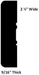 Mastercraft® 9/16 x 2-1/4 x 7' Primed MDF Craftsman Mull Casing E2E at ...