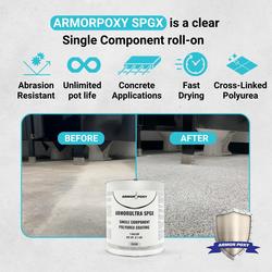 ArmorPoxy Polyaspartic Floor Coating Kit - 25Pc - 500 Sq Ft - Medium ...