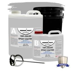ArmorPoxy 100% Solids Ultra Thick Epoxy With Metal Mixer - Medium Gray ...