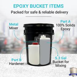 ArmorPoxy 100% Solids Ultra Thick Epoxy With Metal Mixer - Medium Gray ...