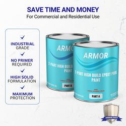 Industrial Grade 2-Part Epoxy Gloss Light Blue Waterproof Pool Paint ...