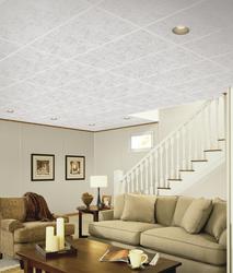 Armstrong® Ceilings Baltic™ 2' x 4' White Textured Drop Ceiling Tile at ...