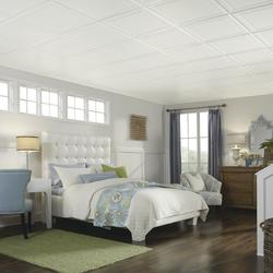 Armstrong® Ceilings Single Raised Panel 2' x 2' White Tegular Drop ...