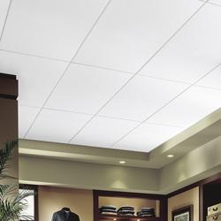 Armstrong® Ceilings Dune™ 2' x 4' White Textured Angled Tegular Drop ...