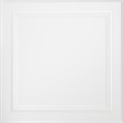 Armstrong® Ceilings Single Raised Panel 2' x 2' White Tegular Drop ...