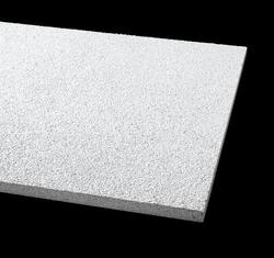 Armstrong® Ceilings Cirrus® 2' x 4' White Textured Square Drop Ceiling ...