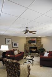 Armstrong® Ceilings Ultima® 2' x 2' White Textured Beveled Tegular Drop ...