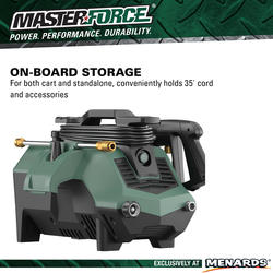 Masterforce™ 2300 PSI 1.5 GPM 13-Amp Corded Electric Pressure Washer at ...