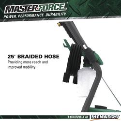 Masterforce® 2,500 PSI 1.1 GPM 15-Amp Corded Electric Pressure Washer ...