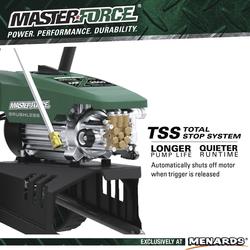 Masterforce® 2,500 PSI 1.1 GPM 15-Amp Corded Electric Pressure Washer ...