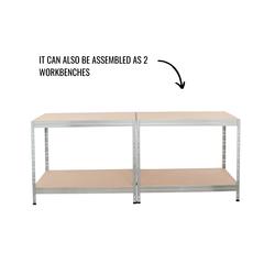 AR Shelving 48"W x 71"H x 18"D 4-Tier Galvanized Shelving Unit at Menards®