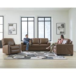 Signature Design® by Ashley® Beamer Leather Rocker Recliner at Menards®