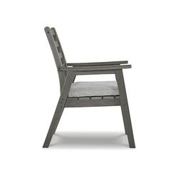 Signature Design® by Ashley® Beach Shore Gray Dining Chair with Beige ...