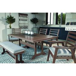 Signature Design® by Ashley® Beach Shore Brown 6-Piece Dining Set at ...