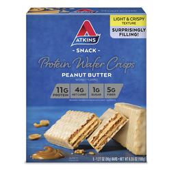 Atkins® Peanut Butter Protein Wafer Snack Crisps - 5 Pack at Menards®