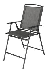 Backyard Creations® Gray Folding High Dining Chair at Menards®
