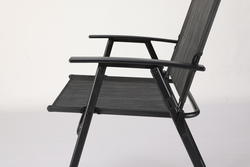 Backyard Creations® Gray Folding High Dining Chair at Menards®