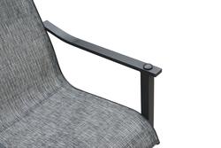 Backyard Creations® Rhae Black Swivel Rocker Dining Patio Chair Set ...