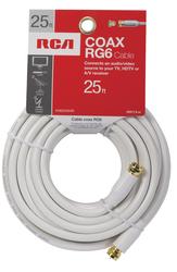RCA 25' White RG6 Coaxial Cable at Menards®