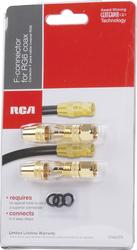RCA RG6 Quick F-Connector - 2 Pack at Menards®