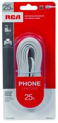 RCA 25' White Landline Phone Cord at Menards®