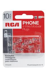 RCA 4-Wire Modular Plugs - 10 pk at Menards®